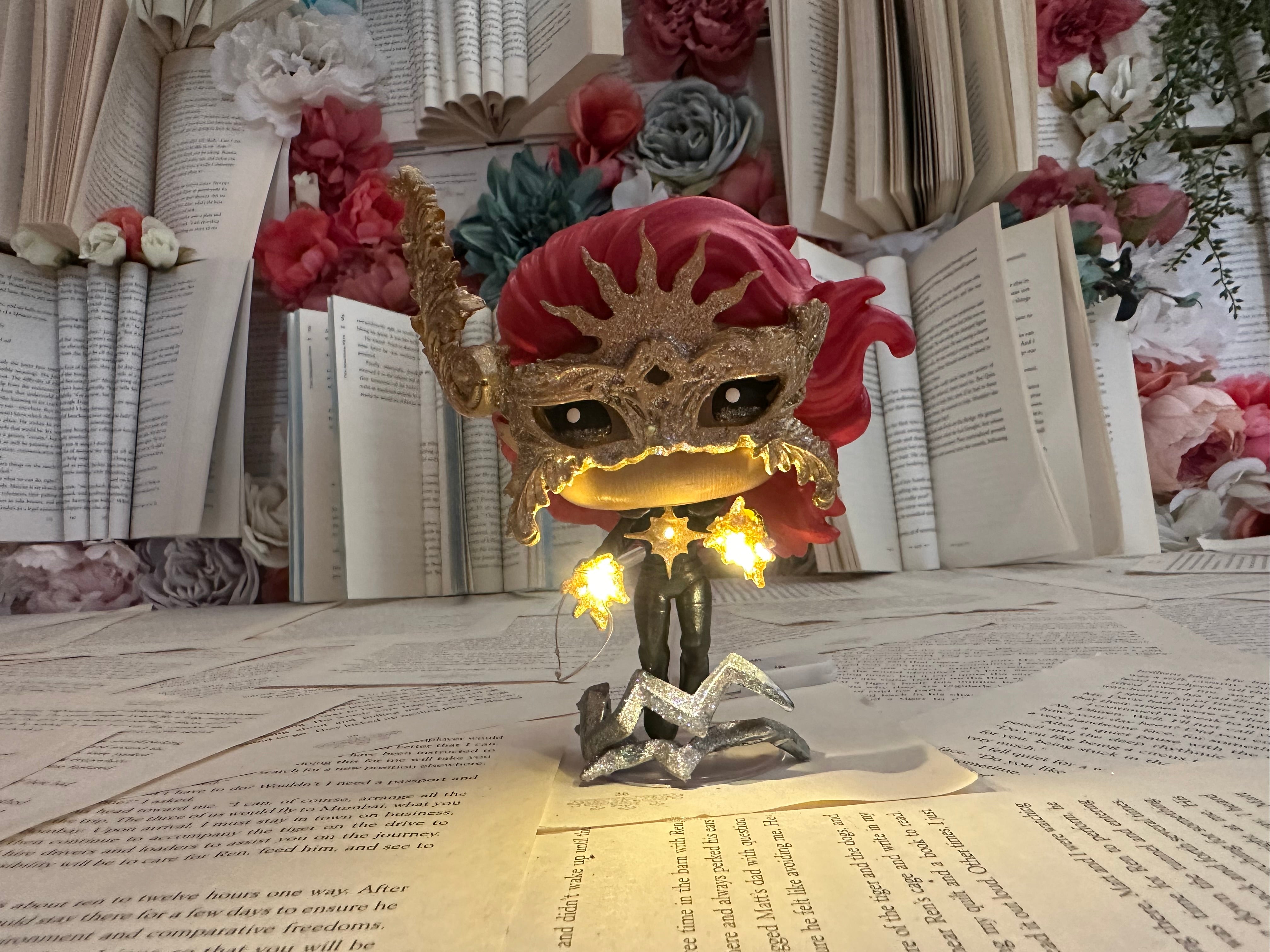 *made w/ permission* crescent city Bryce w/ death mask and lights PREO ...